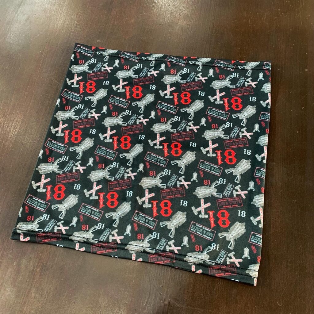 SUPPORT 81_NOMADS JAPAN Face mask_overall pattern logo – HELLS ANGELS ...